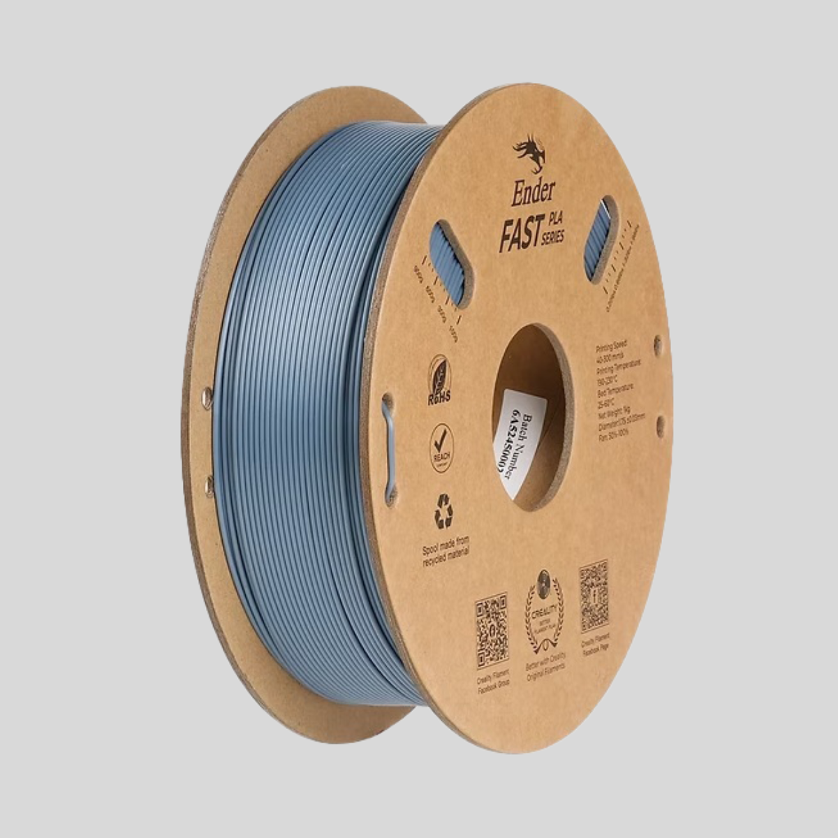 ENDER FAST PLA SILVERY - 3D CAD PERU